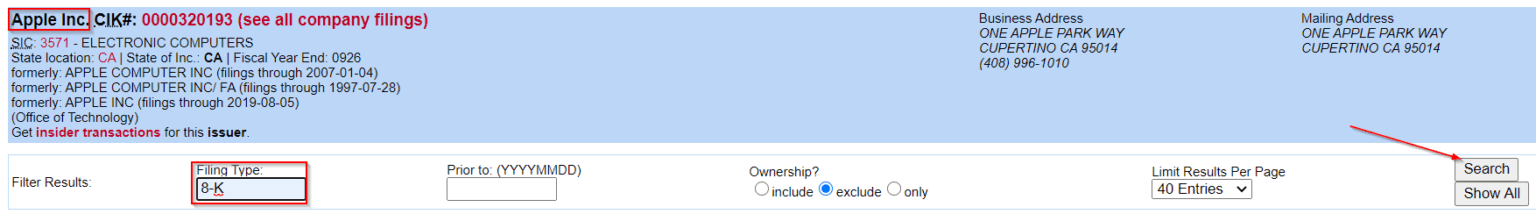Form 8-K SEC Filing - Definition & Erklärung | DeltaValue